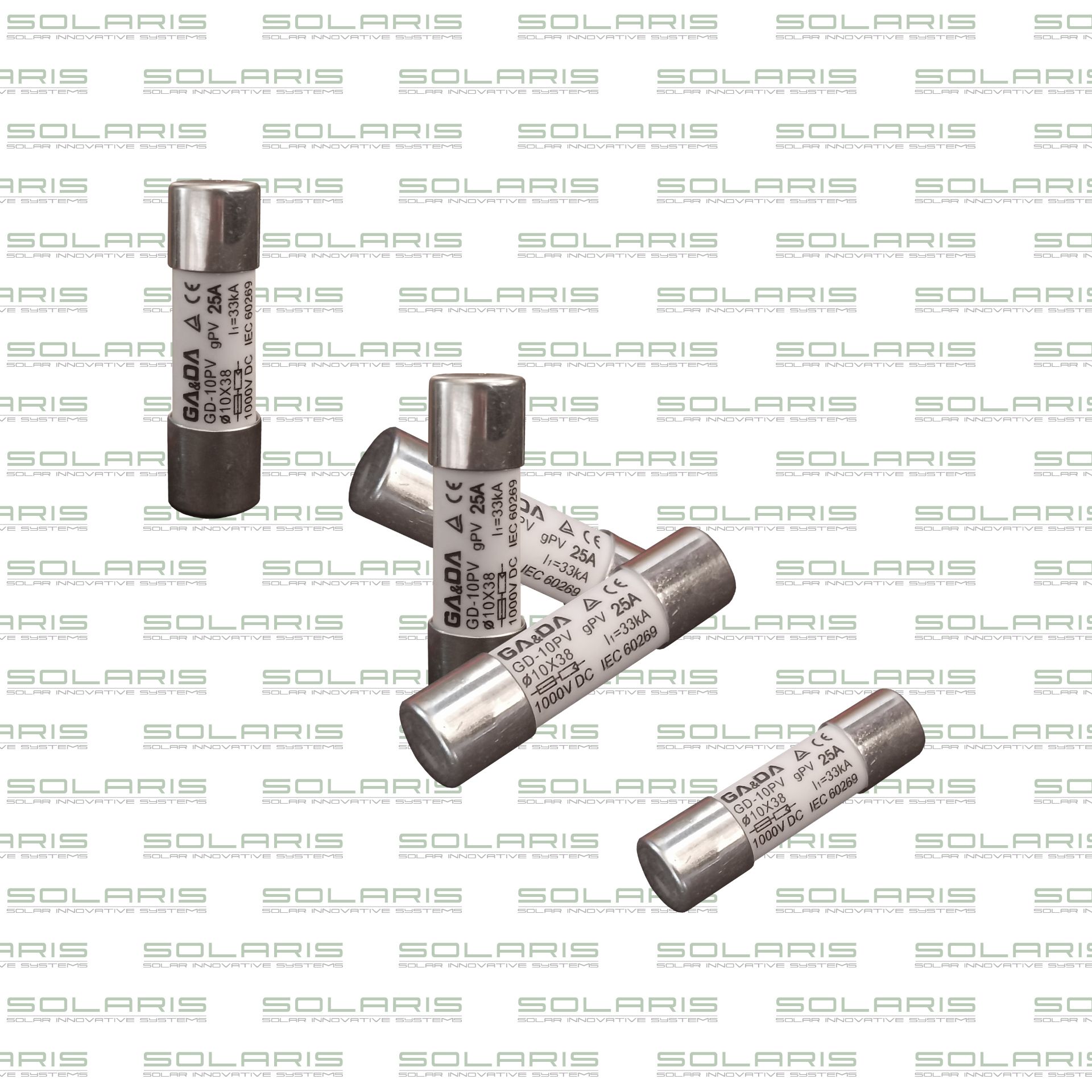 SOLARIS | Your Trusted Partner.... DC Fuse Link Ceramic 25A 10x38mm 1000VDC