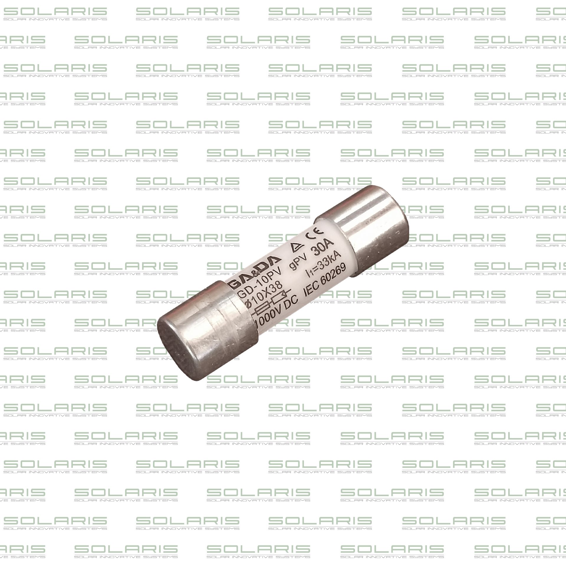 SOLARIS | Your Trusted Partner.... DC Fuse Link Ceramic 30A 10x38mm 1000VDC
